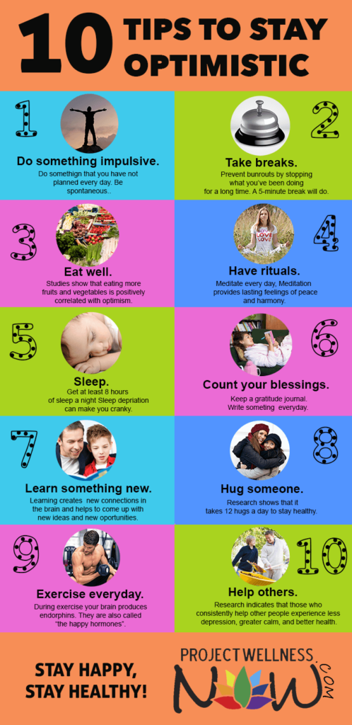 10 TIPS TO STAY OPTIMISTIC - Project Wellness Now